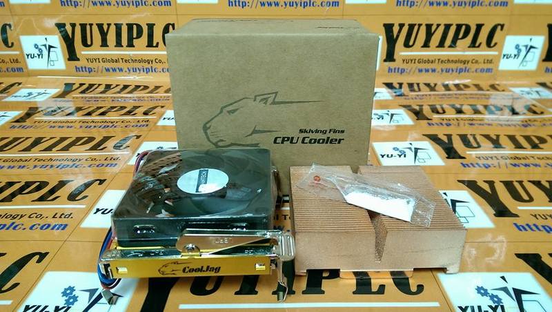 COOLJAG SKIVING FIN CPU COOLER W/ 12VDC FAN 1750000257 - 裕益科技自動化設備可程式 ...