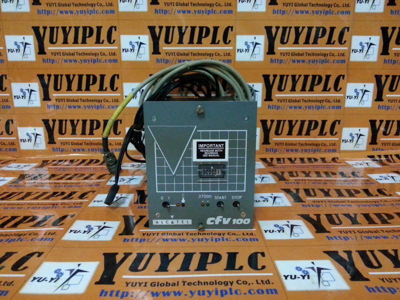 ALCATEL-ANNECY CFV 100 / CFV100 Turbo Pump Controller - PLC DCS SERVO ...