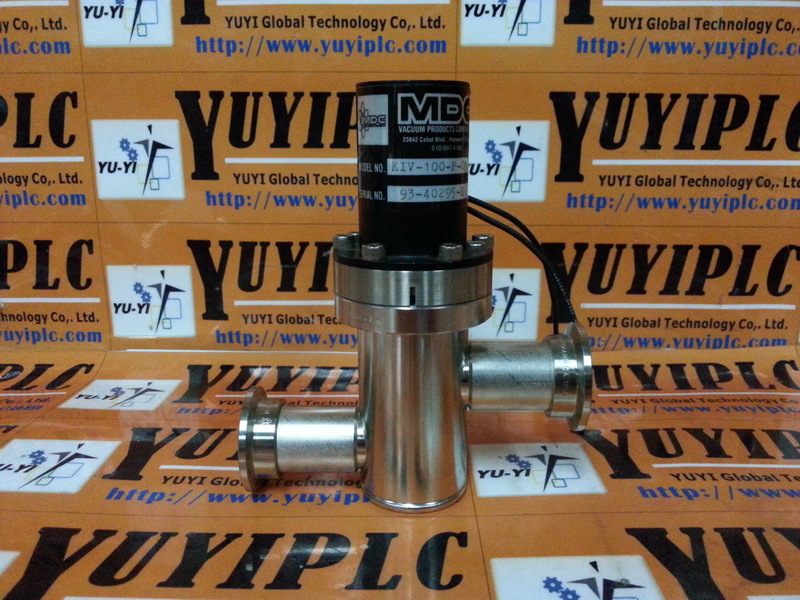 MDC KIV-100-P-03 Pneumatic Angle Valve - PLC DCS SERVO Control MOTOR ...