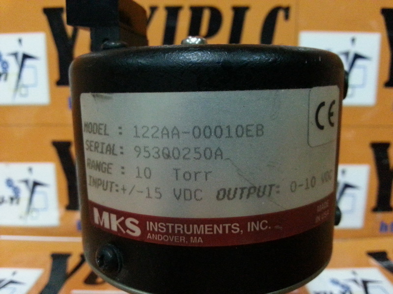 MKS 122AA-00010EB Pressure Transducer - PLC DCS SERVO Control MOTOR ...