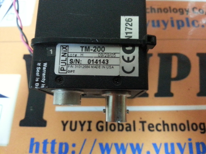 PULNIX TM-200 CCD Video Camera - 裕益科技自動化設備可程式編碼器PLC分散式控制系統DCS
