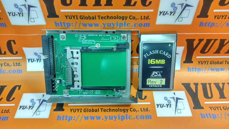 FAST PCIDE-002 P-900153 / HITACHI 16MB FLASH Memory Card - 裕益科技自動化設備可程式 ...