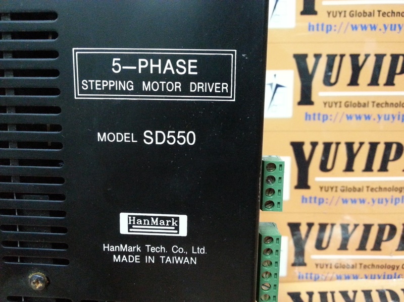 HANMARK 5-PHASE STEPPING MOTOR DRIVER SD550 - 裕益科技自動化設備可程式編碼器PLC分散式控制系統DCS