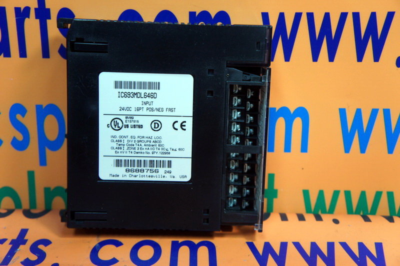 GE FANUC INPUT MODULE IC693MDL646D - 裕益科技自動化設備可程式編碼器PLC分散式控制系統DCS