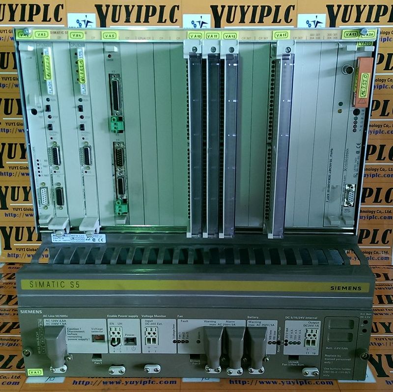SIEMENS 6ES5188-3UA12 SIMATEC 5 CONTROL SYSTEM - 裕益科技自動化設備可程式編碼器PLC分散式 ...
