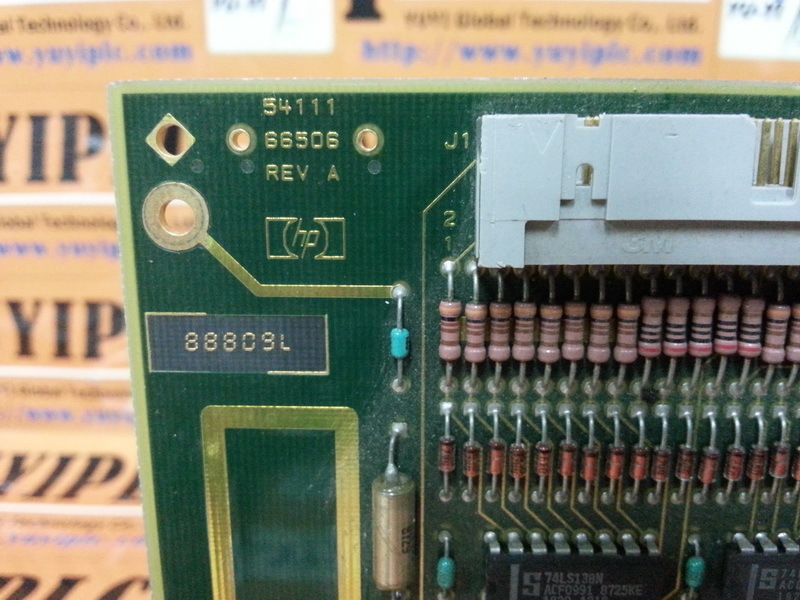 HP/AGILENT 54111 66506 REV A BOARD - 裕益科技自動化設備可程式編碼器PLC分散式控制系統DCS