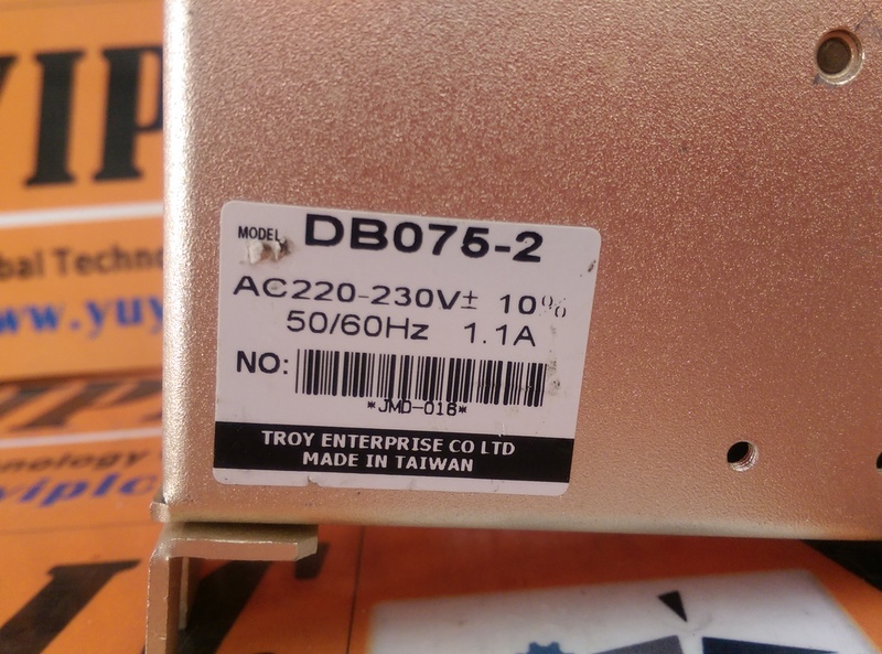 TROY DB075-2 BRUSHLESS DC MOTOR DRIVER - PLC DCS SERVO Control MOTOR ...