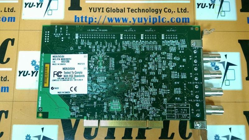 MATROX MORPHIS MOR/2VD/84 PCI-104 FRAME GRABBER BOARD - PLC DCS SERVO ...