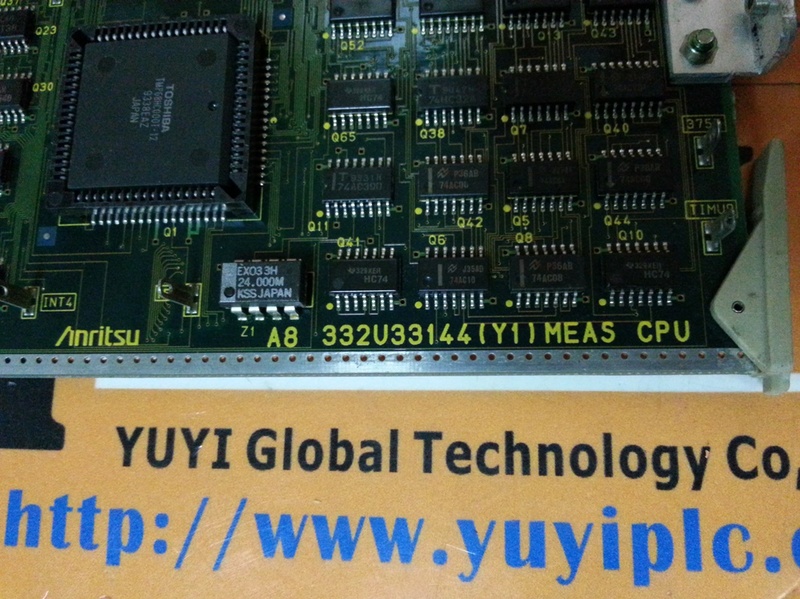 ANRITSU A8 332U33144(Y1) MEAS CPU BOARD - 裕益科技自動化設備可程式編碼器PLC分散式控制系統DCS