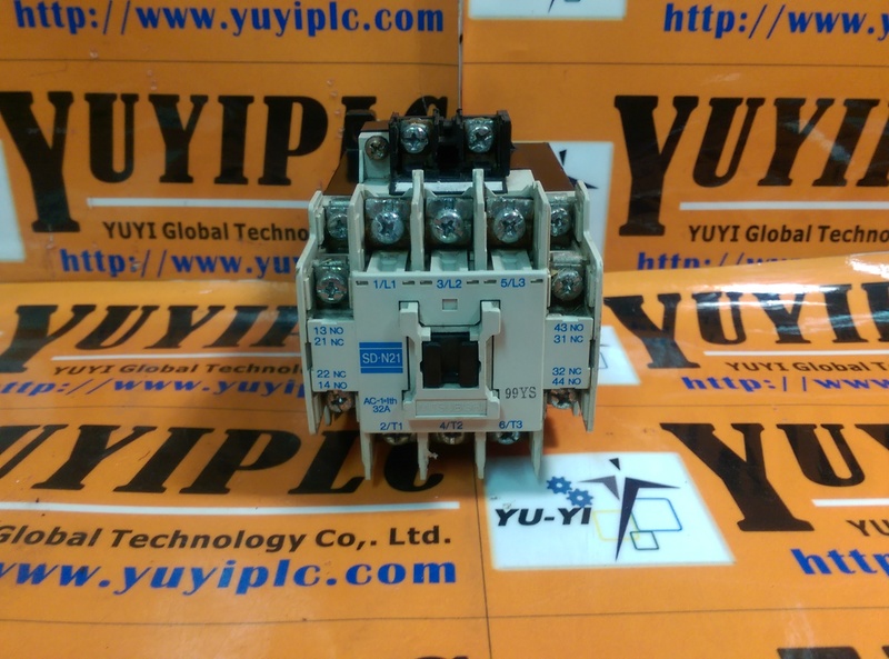 MITSUBISHI SD-N21 MAGNETIC CONTACTOR - PLC DCS SERVO Control MOTOR ...