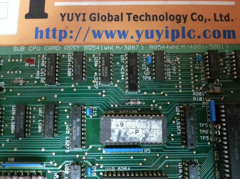 YOKOGAWA B9541WN SUB CPU CARD ASSEMBLY PC BOARD - 裕益科技自動化設備可程式編碼器PLC分散式 ...