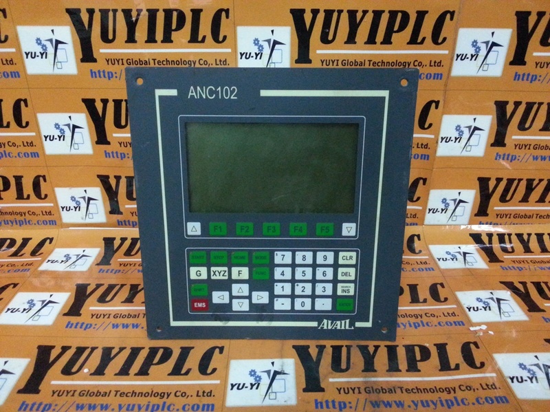AVAIL ANC-102 touch screen human machine interface - PLC DCS SERVO ...