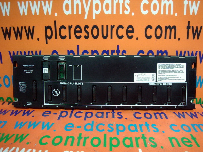 GE FANUC IC693CPU323V 10-SLOT BASE W/CPU - 裕益科技自動化設備可程式編碼器PLC分散式控制系統DCS