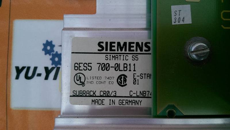 SIEMENS SIMATIC S5 6ES5 700-0LB11 BASE UNIT - 裕益科技自動化設備可程式編碼器PLC分散式控制系統DCS