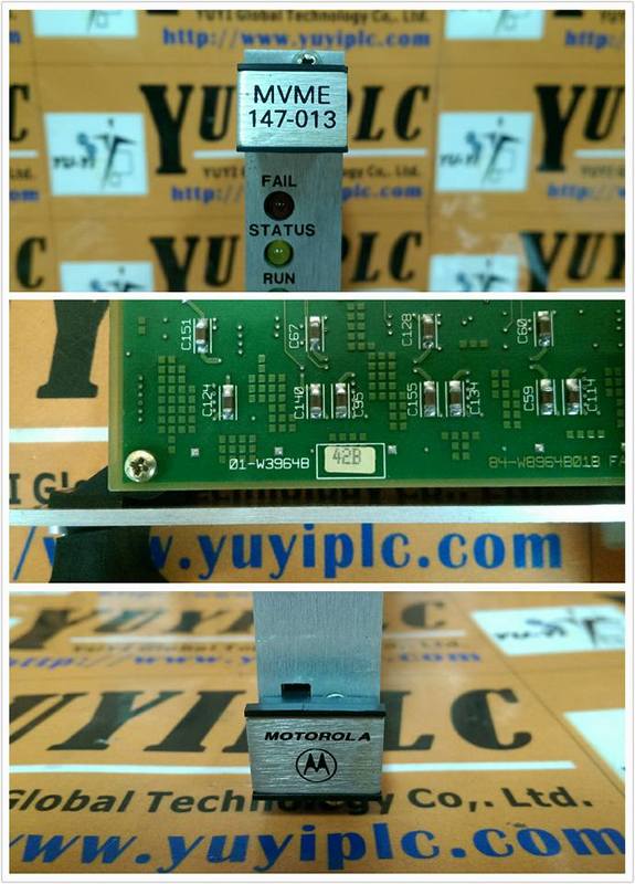 MOTOROLAME MVME 147-013 01-W3964B 42B VME BOARD - PLC DCS SERVO Control ...