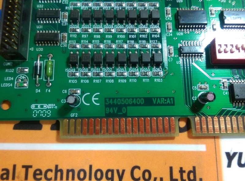 PCB 3440506400 VAR:A1 94_0 CARD - 裕益科技自動化設備可程式編碼器PLC分散式控制系統DCS