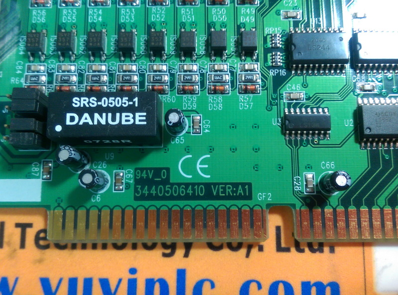 PCB 3440506410 VER:A1 94V_0 CARD - 裕益科技自動化設備可程式編碼器PLC分散式控制系統DCS