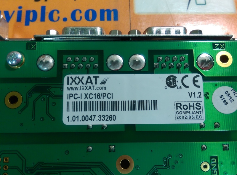 IXXAT IPC-1 XC16/PCI ACTIVE PCI BOARD - 裕益科技自動化設備可程式編碼器PLC分散式控制系統DCS