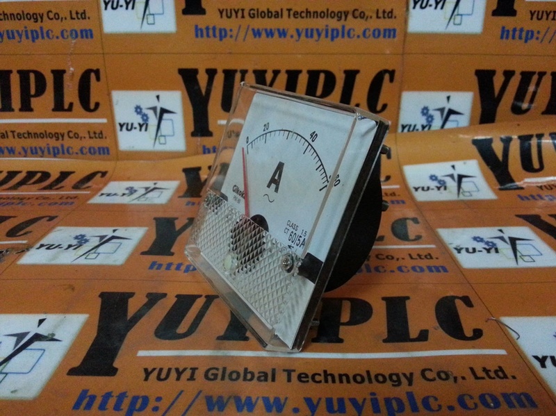 GIKOKA PM-80 PANEL METER CALSS 1.5 CT 60/5A - 裕益科技自動化設備可程式編碼器PLC分散式控制系統DCS