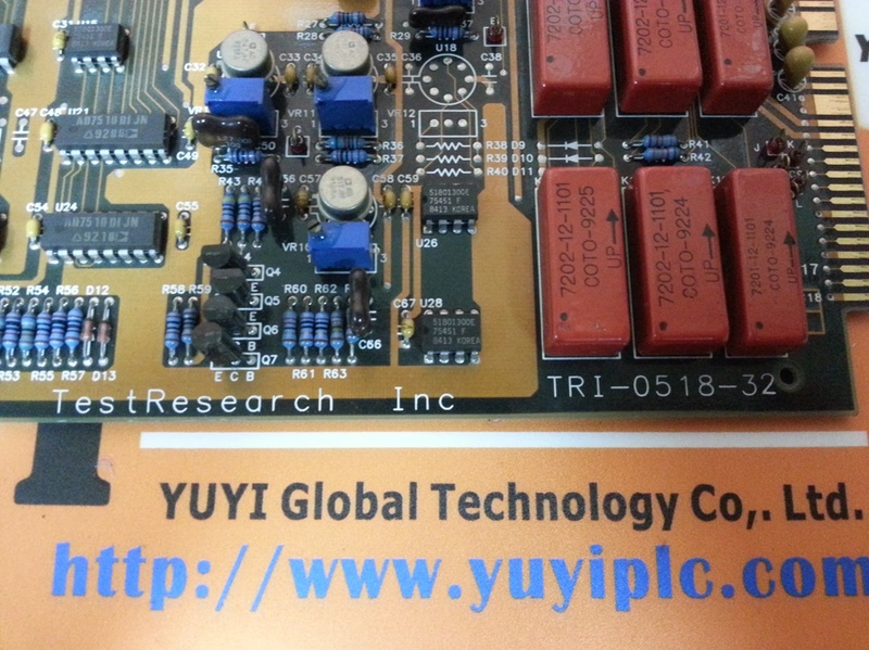 TESTRESEARCH TRI-0518-32 BOARD - 裕益科技自動化設備可程式編碼器PLC分散式控制系統DCS