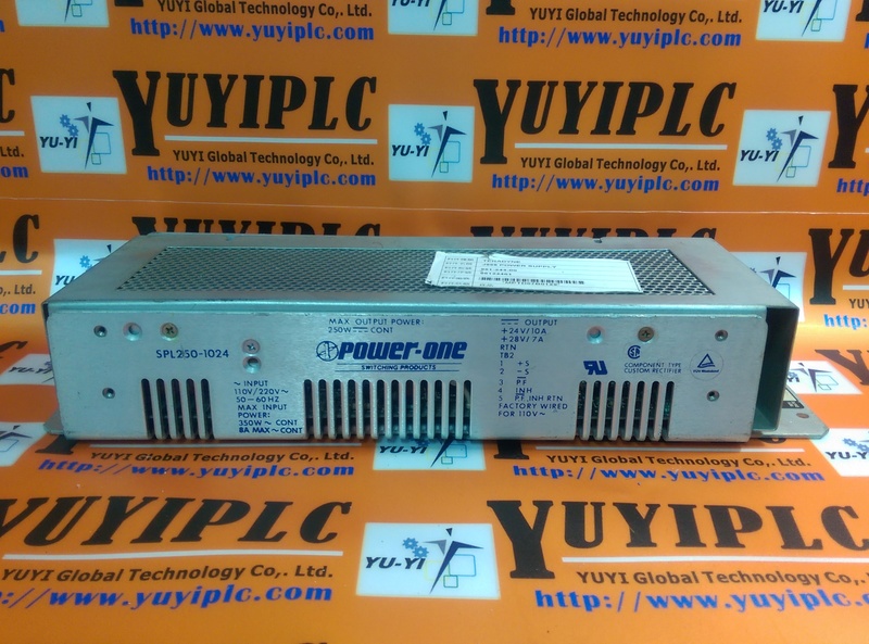 POWER ONE SPL250-1024 961-244-00 F POWER SUPPLY - 裕益科技自動化設備可程式編碼器PLC分散式 ...