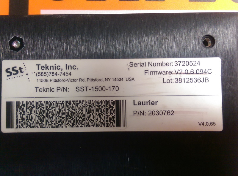 TEKNIC SST-1500-170 SERVO MOTOR DRIVER - PLC DCS SERVO Control MOTOR ...