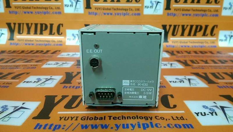 TOSHIBA CCD COLOR CAMERA IK-630 - PLC DCS SERVO Control MOTOR POWER ...