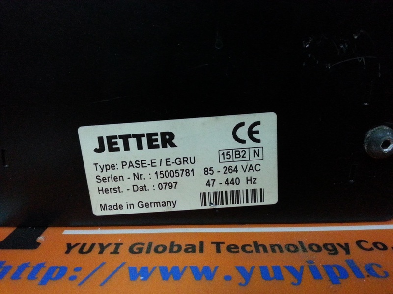 JETTER PASE-E/E-GRU Programmable controller - 裕益科技自動化設備可程式編碼器PLC分散式控制系統DCS