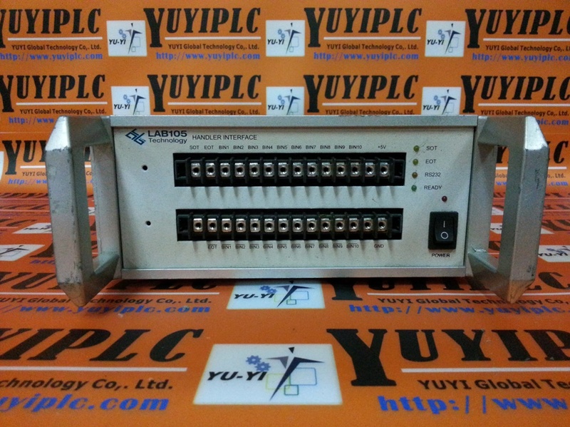 TECHNOLOGY LAB105 HANDLER INTERFACE - PLC DCS SERVO Control MOTOR POWER ...