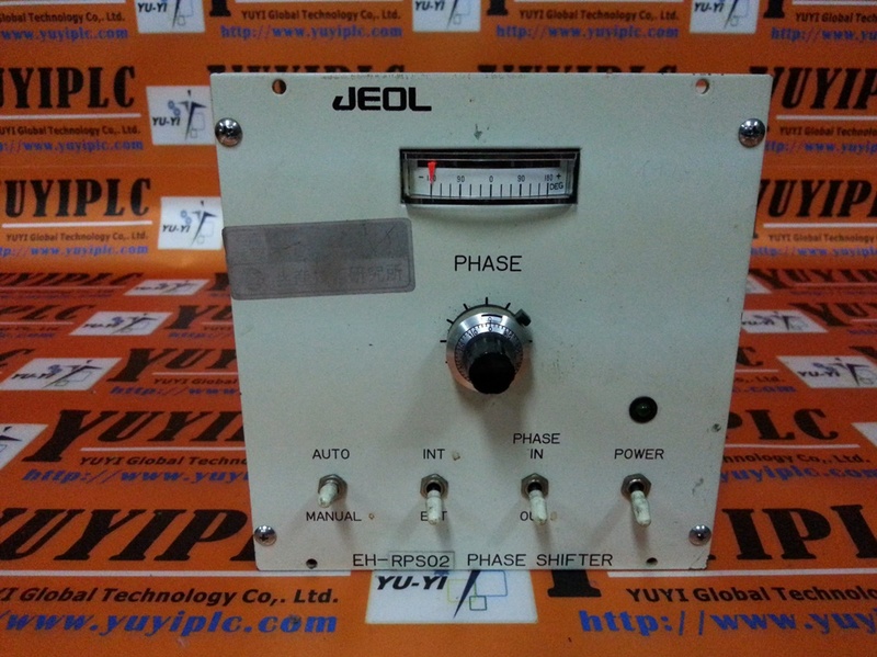 JEOL EH-RPS02 PHASE SHIFTER - 裕益科技自動化設備可程式編碼器PLC分散式控制系統DCS