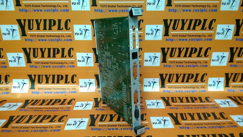 KULICKE & SOFFA N08001-4192-000-18 I/O TEMP BOARD - PLC DCS SERVO ...