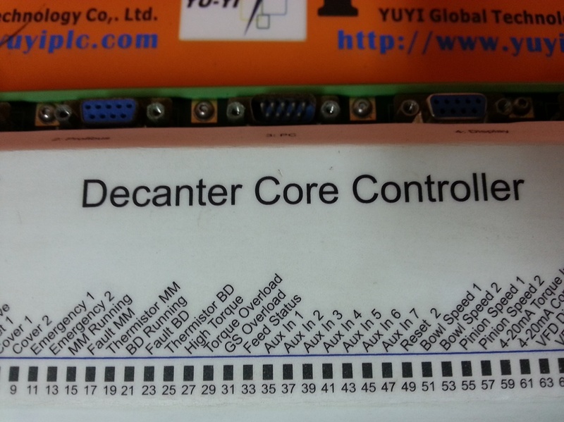 DECANTER CORE CONTROLLER - 裕益科技自動化設備可程式編碼器PLC分散式控制系統DCS