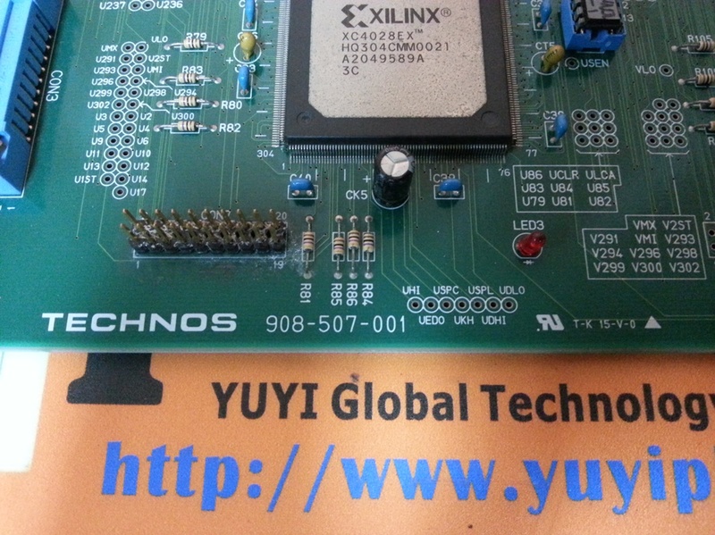 TECHNOS 908-507-001 CARD BOARD - 裕益科技自動化設備可程式編碼器PLC分散式控制系統DCS