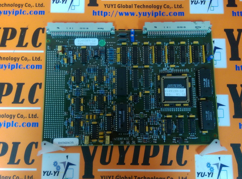 GE 2145397-12 REV.003 INTERFACE BOARD - 裕益科技自動化設備可程式編碼器PLC分散式控制系統DCS