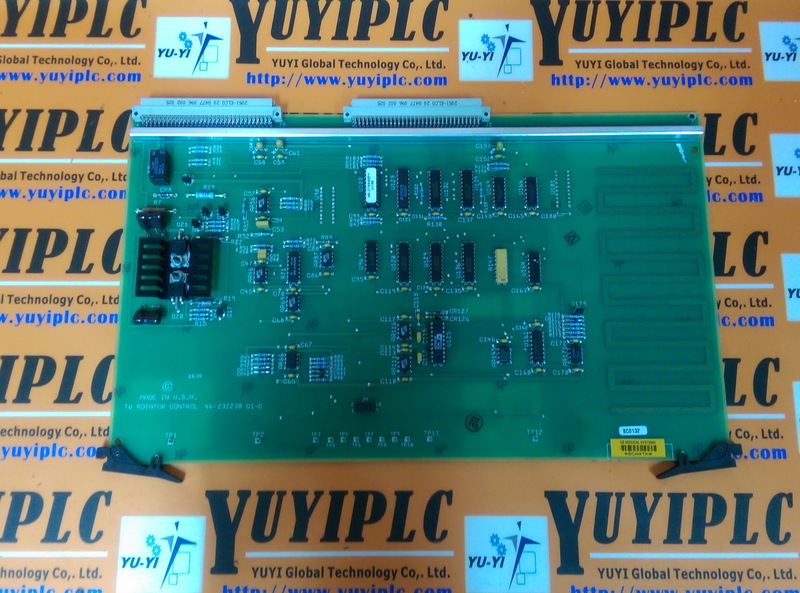 GE 46-232230 G1-C TV ROTATOR CONTROL BOARD - 裕益科技自動化設備可程式編碼器PLC分散式控制系統DCS
