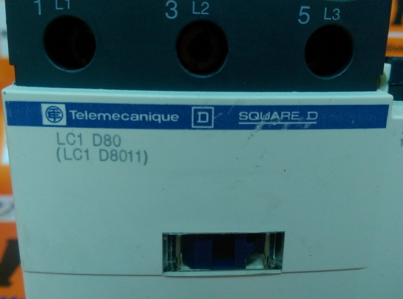 TELEMECANIQUE LC1 D80 (LC1 D8011) CONTACTOR - 裕益科技自動化設備可程式編碼器PLC分散式控制系統DCS