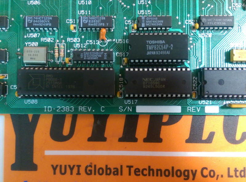 D-2383 REV.C BOARD - 裕益科技自動化設備可程式編碼器PLC分散式控制系統DCS