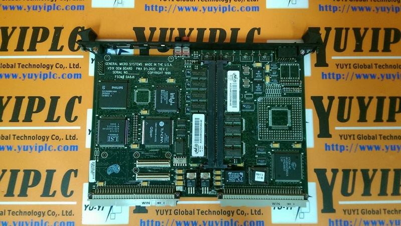 GMS GENERAL MICRO PWA 91/262C REV.C OEM BOARD V51X - 裕益科技自動化設備可程式編碼器PLC ...