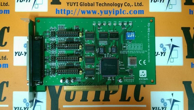ADVANTECH PCI-1612 4-PORT RS-232/485 PCI COMMUNICATION - PLC DCS SERVO ...