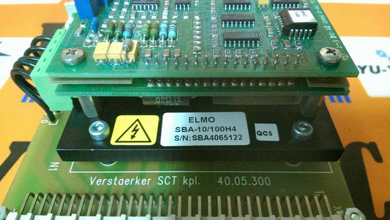 ELMO MOTION CONTROL SBA-10/100H4 SERVO AMPLIFIER MODUL - PLC DCS SERVO ...