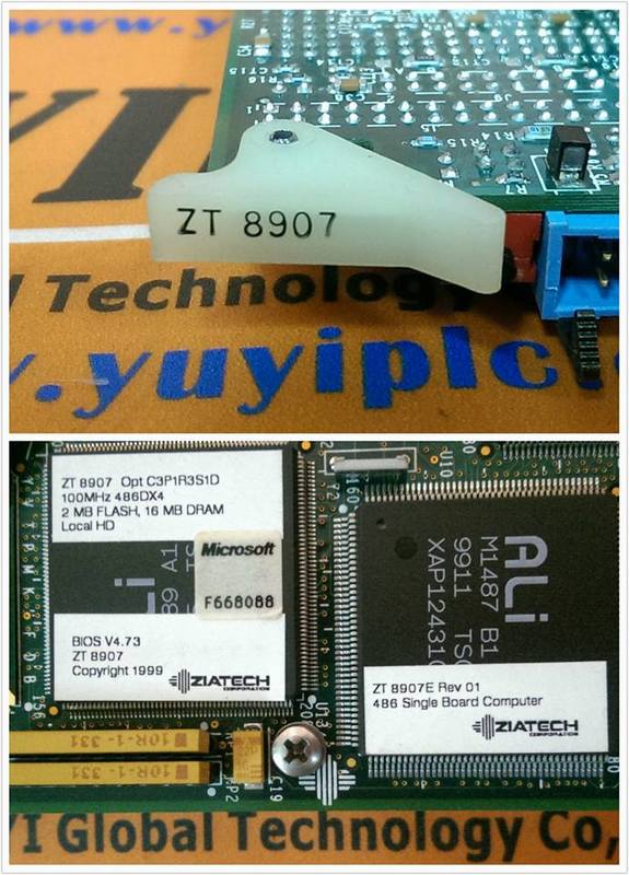 ZIATECH ZT 8907E-C3P1R3S1D 486 SINGLE BOARD COMPUTER - 裕益科技自動化設備可程式編碼器 ...