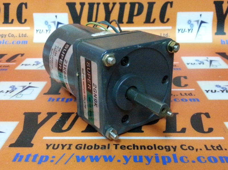 SUPER MOTOR 2IK6RGN-C SPEED CONTROL MOTOR / 2GN9K - 裕益科技自動化設備可程式編碼器PLC ...