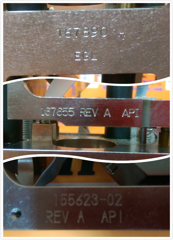 EGL LASER PARTS 167890 A 167655 REV A API 155623-02 - 裕益科技自動化設備可程式編碼器 ...