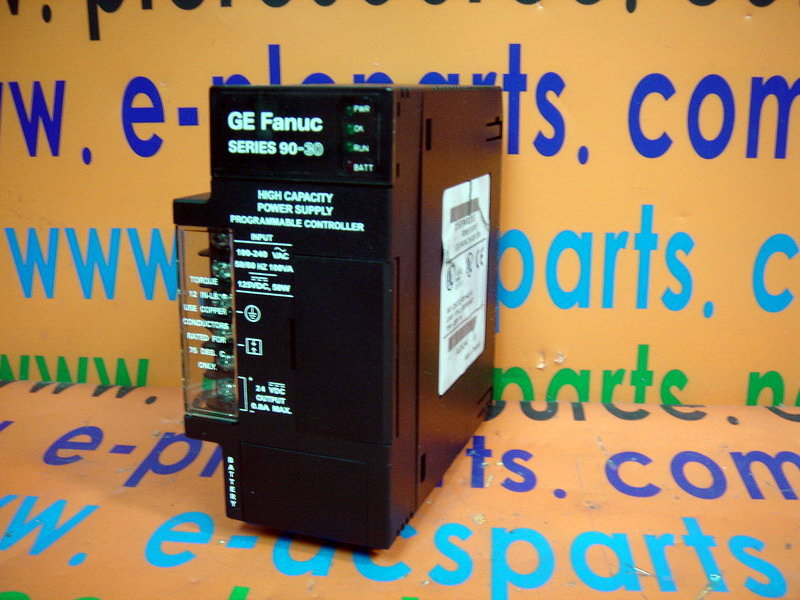 GE Fanuc IC693PWR330G POWER SUPPLY - 裕益科技自動化設備可程式編碼器PLC分散式控制系統DCS