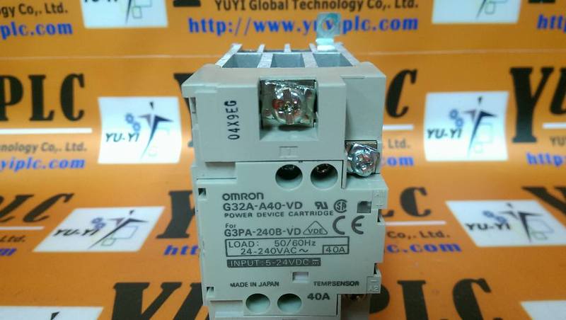 OMRON G32PA-A40-VD 40A 5-24VDC POWER DEVICE CARTRIDGE - 裕益科技自動化設備可程式編碼器 ...