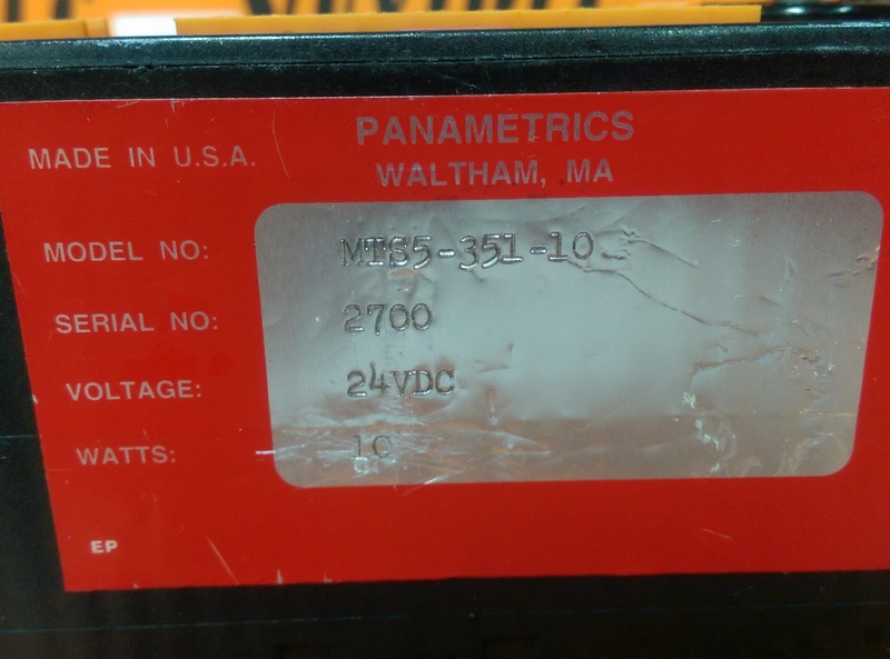 GE PANAMETRICS MTS5-351-10 MOISTURE TARGET METER SERIE - PLC DCS SERVO ...