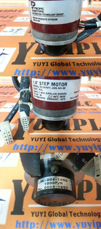 PACIFIC SCIENTIFIC E21NRFT-JDN-NS-02 1.8° STEP MOTOR - 裕益科技自動化設備可程式編碼器 ...