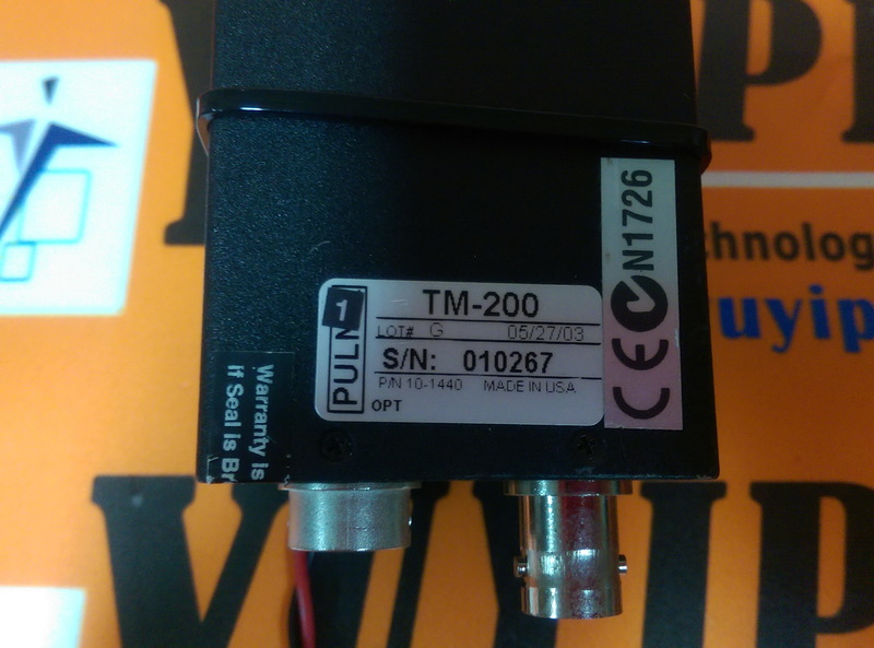 LASER PARTS PULNIX TM-200 CCD CAMERA S/N :010267雷射光學模組 - 裕益科技自動化設備可程式 ...