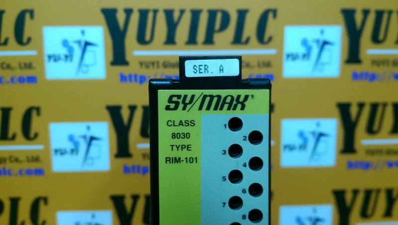 SQUARE D SY/MAX CLASS 8030 RIM-101 INPUT MODULE - 裕益科技自動化設備可程式編碼器PLC分散式 ...