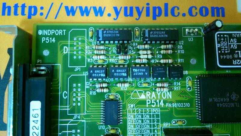 RAYON INDPORT P514 PCI BUS CARD - PLC DCS SERVO Control MOTOR POWER ...